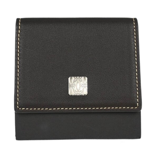 Cartier | Bags | Cartier Brown Coin Purse Wallet | Poshmark
